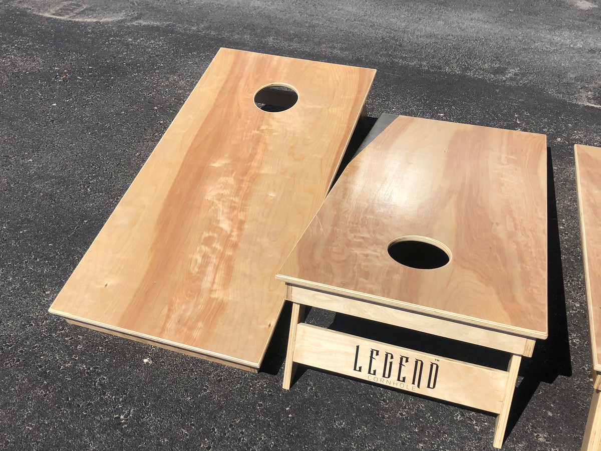 Cornhole Board Set (Tournament Series) - 2ft x 4ft 3/4inch - Natural ...